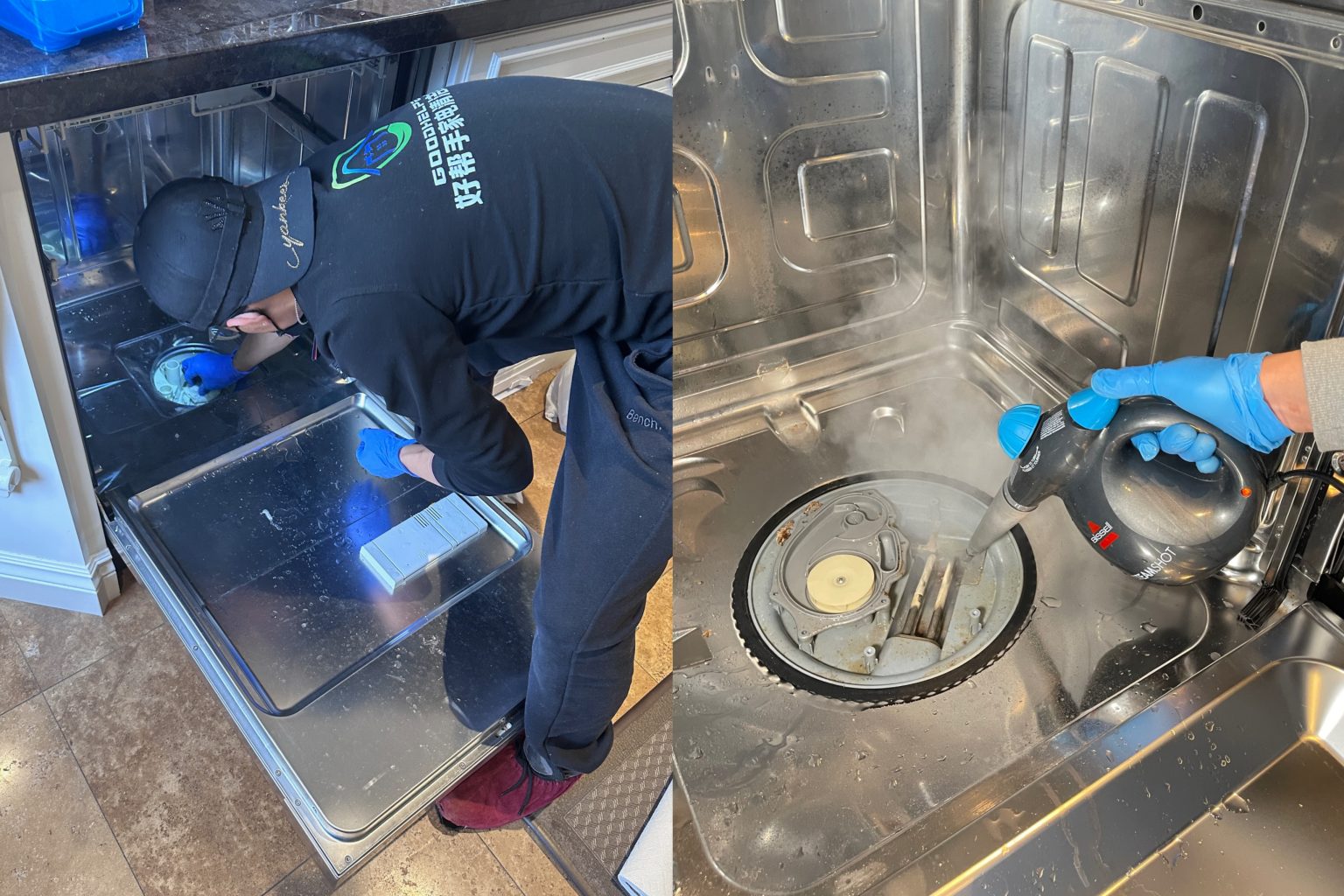 Expert Dishwasher Cleaning | Good Helper Appliance Services